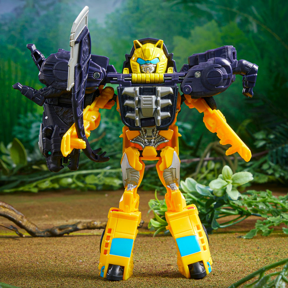 Transformers Rise of the Beast Alliance Bumblebee Snarlsaber Combiner ...