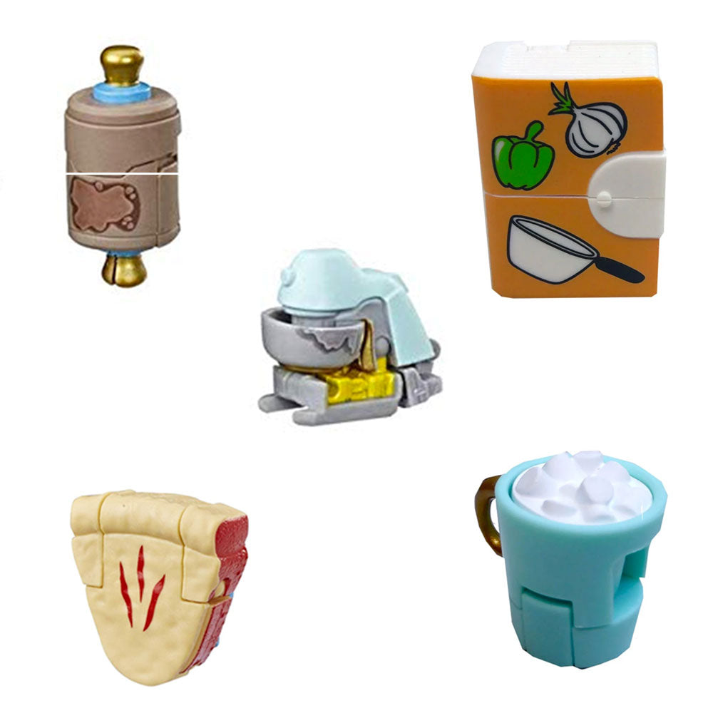 Transformers Botbots Series 1 Bakery Bytes - Complete Set of 5 Toys ...