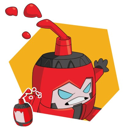 Transformers Botbots Series 1 Greaser Gang Angry Cheese Toy ...