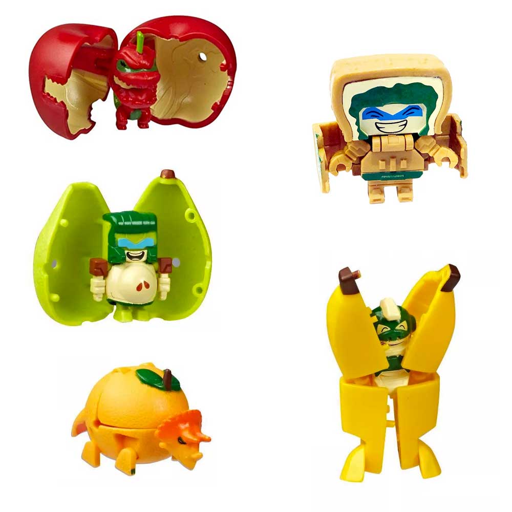 Transformers Botbots Series 4 Fresh Squeezes Complete set of 5 toys ...