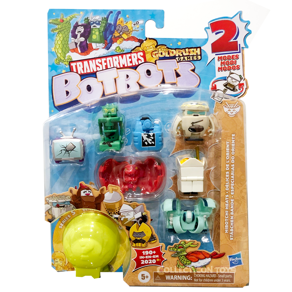 Buy Transformers Botbots Series 5 Hibotchi Heats 8-Pack #2 Nomaste Toy ...