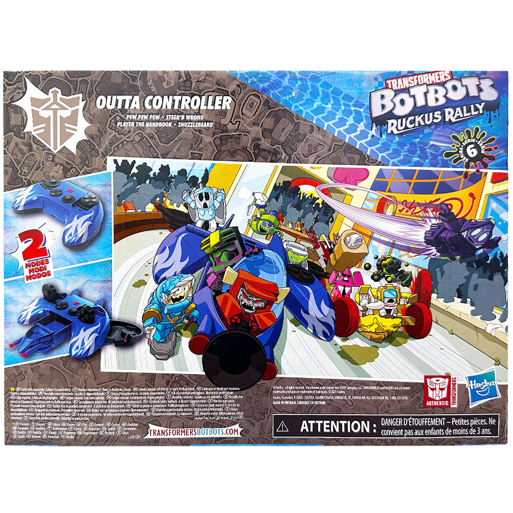 Transformers Botbots Series 6 Ruckus Rally Outta Controller Vehicle ...