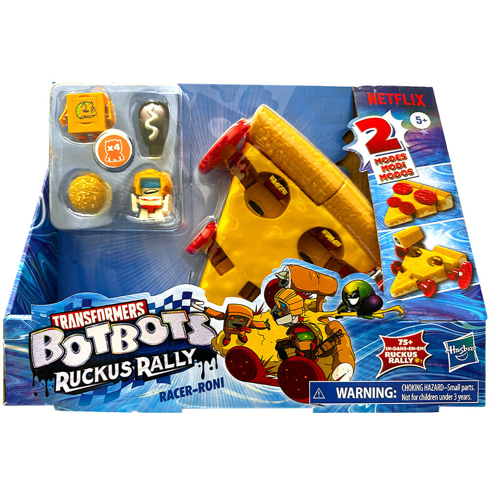 Transformers Botbots Series 6 Ruckus Rally Racer-Roni Vehicle 4-Pack ...