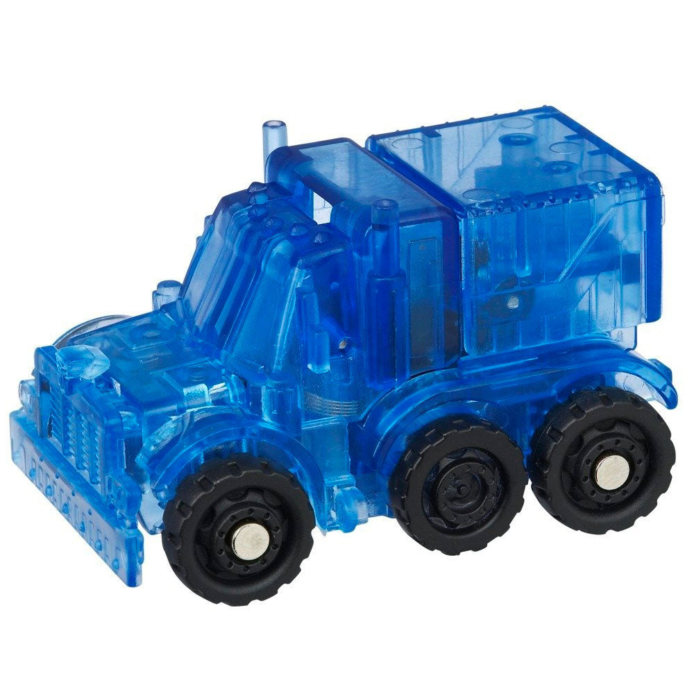 Transformers Botshots Series 1: Super Bot 004 Optimus Prime Clear Toy ...