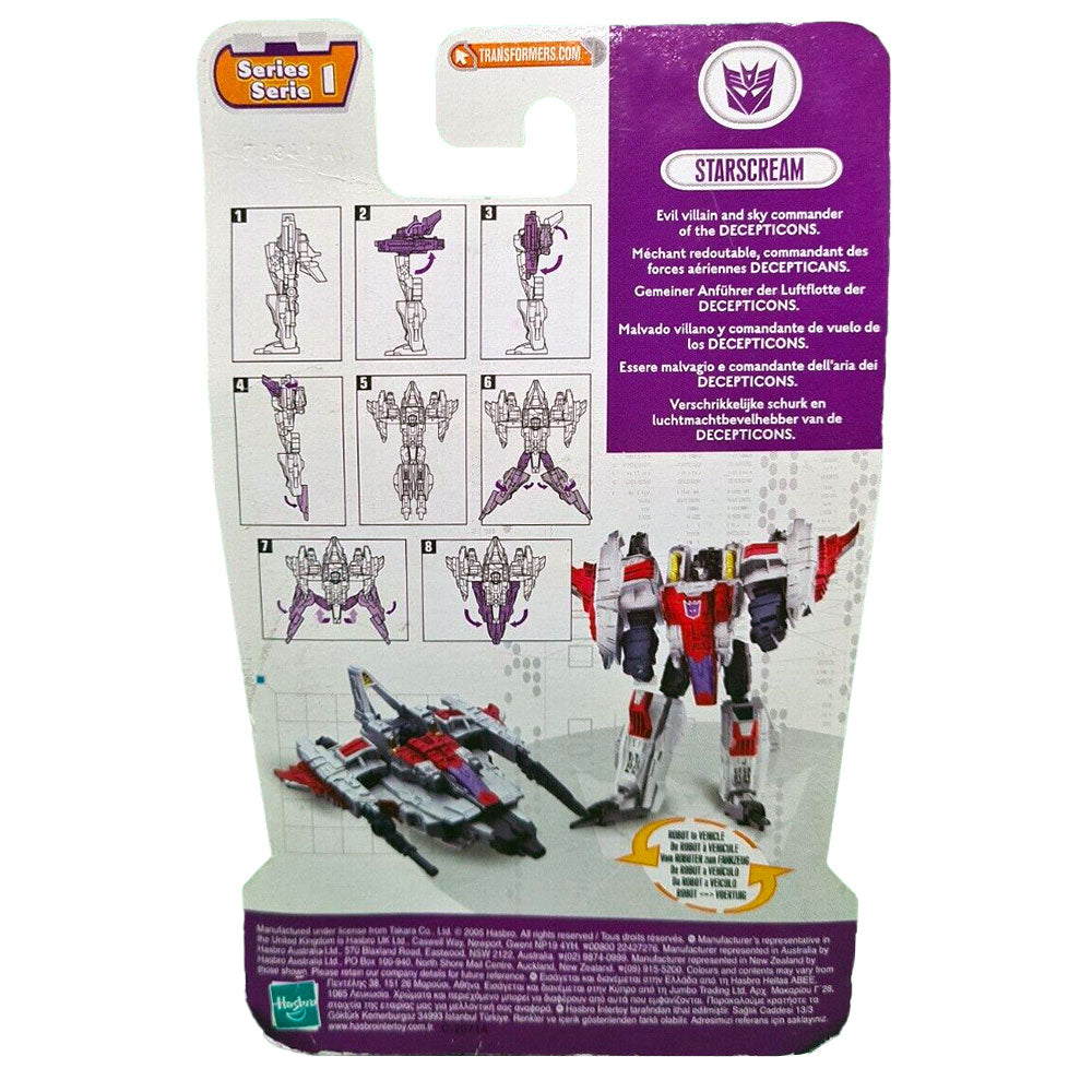 Transformers Cybertron Legends Starscream Cybertronian Jet Italy Euro ...
