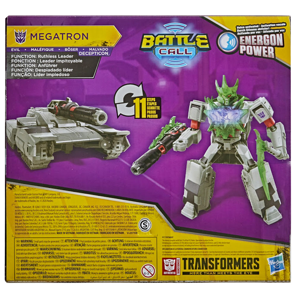 Buy Transformers Cyberverse Adventures Battle Call Megatron Trooper ...