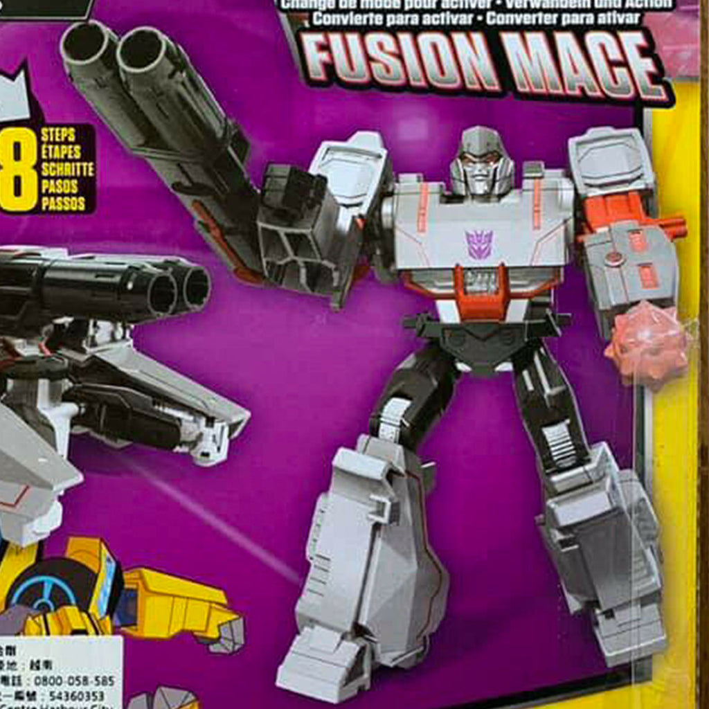 Buy Transformers Cyberverse Fusion Mace Megatron Warrior toy figure ...