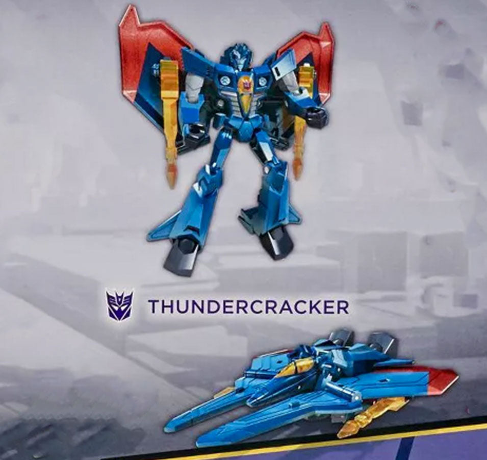 Transformers Cyberverse Adventures Warrior Class Thundercracker Toy – Collecticon Toys