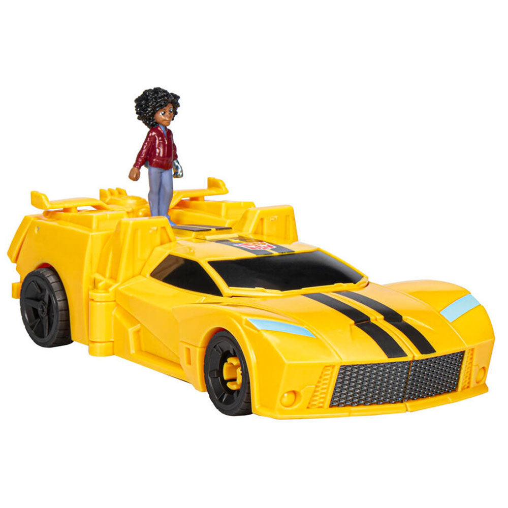 Buy Transformers Earthspark Bumblebee & Mo Malto Spin Changer ...
