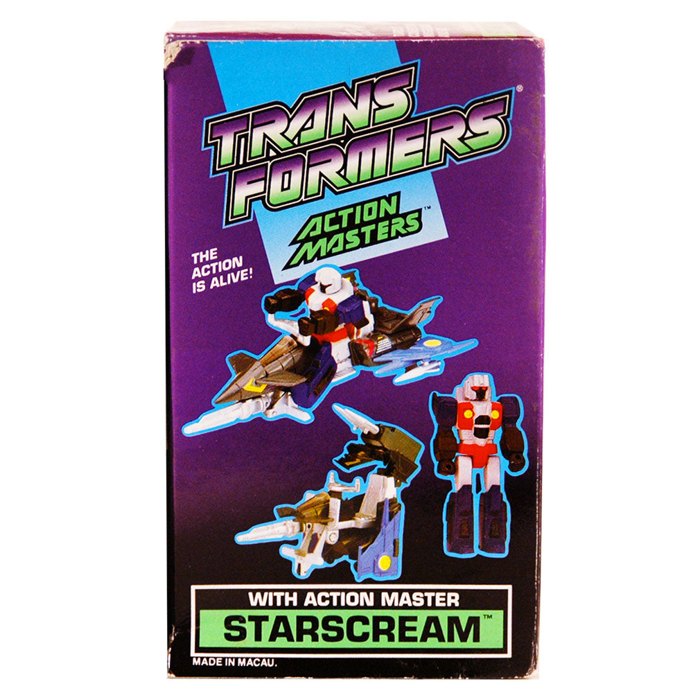 Transformers G1 Action Masters Starscream & Turbo Jet Attack Vehicle ...