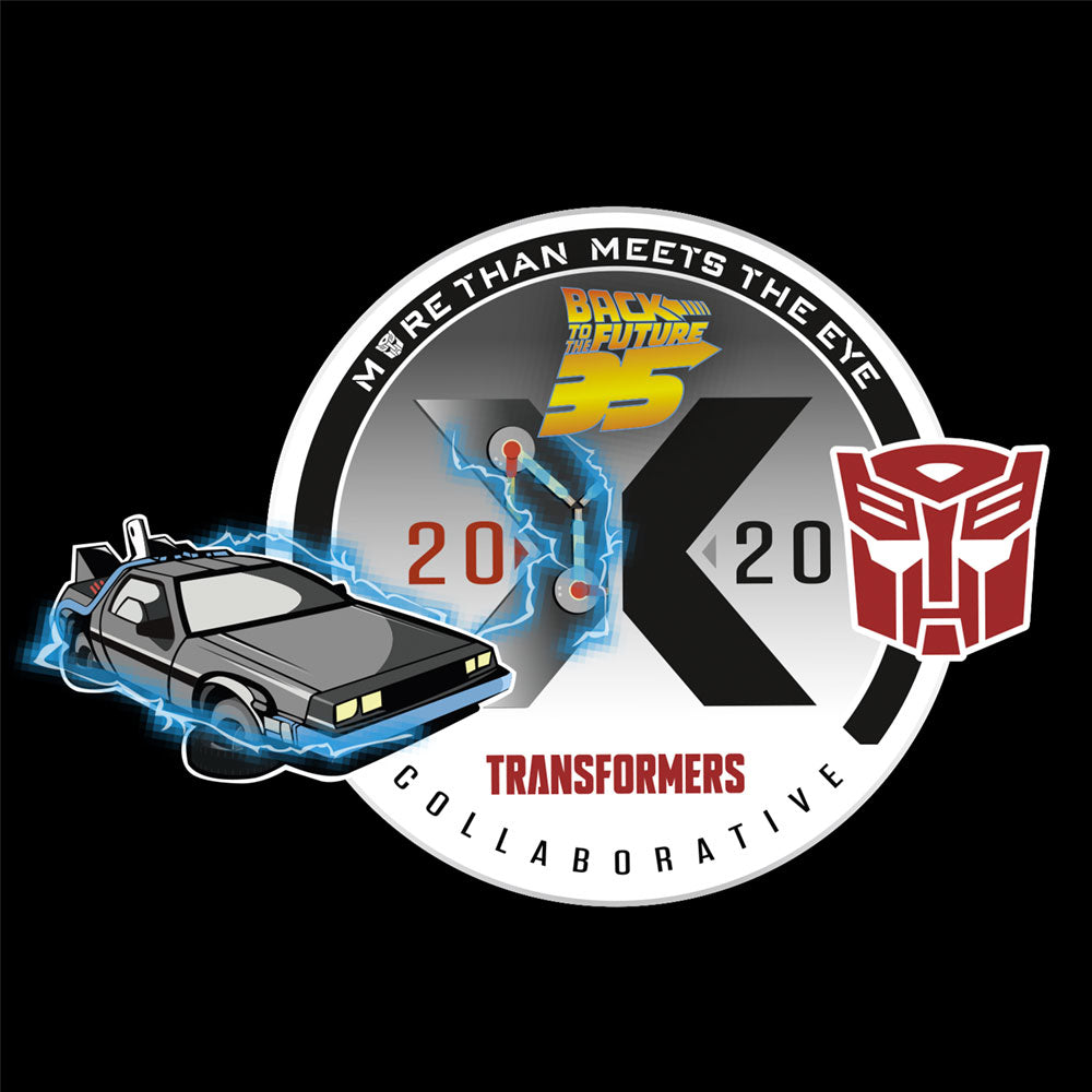 Transformers Collaborative: Back to the Future Gigawatt Delorean Toy ...
