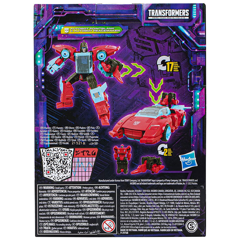 Transformers Legacy Autobot Pointblank Peacemaker Deluxe Targetmaster ...
