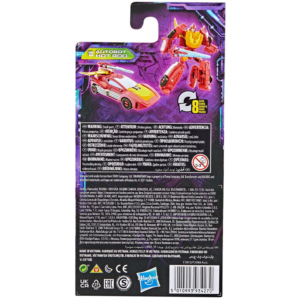 Transformers Generations Legacy G1 Hot Rod Core Class Toy – Collecticon ...