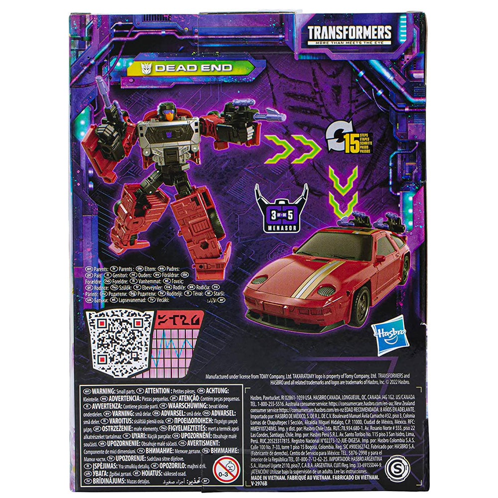 Transformers Legacy Dead End Deluxe Class Stunticon Toy – Collecticon Toys