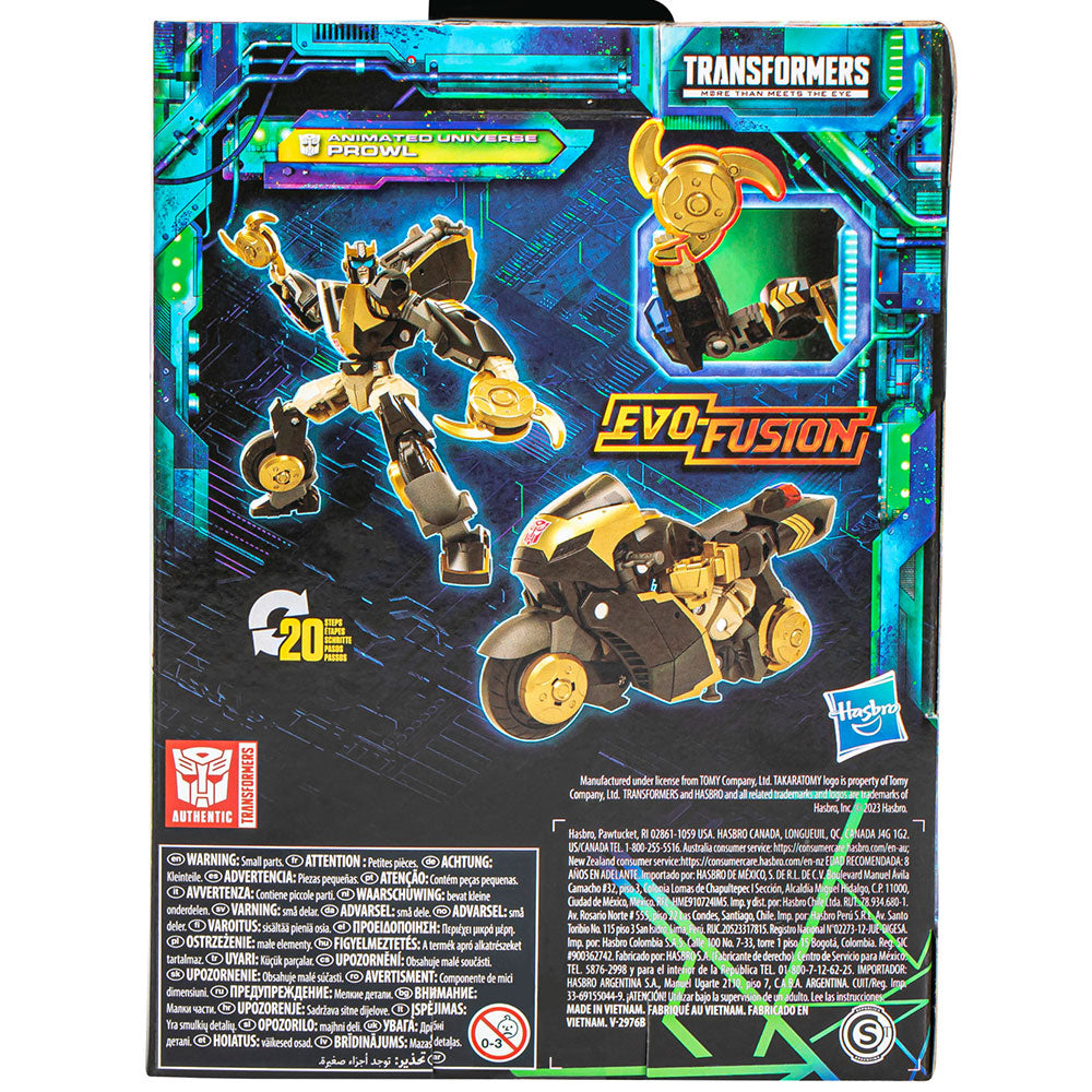 Transformers Generations Legacy Evolution Animated Prowl Deluxe Toy ...