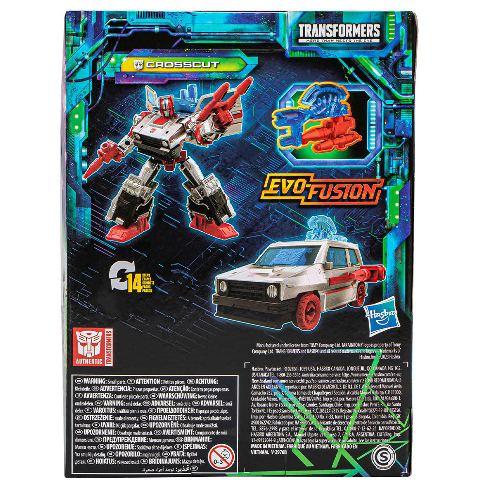 Transformers Generations Legacy Evolution Crosscut Deluxe Robot Toy ...