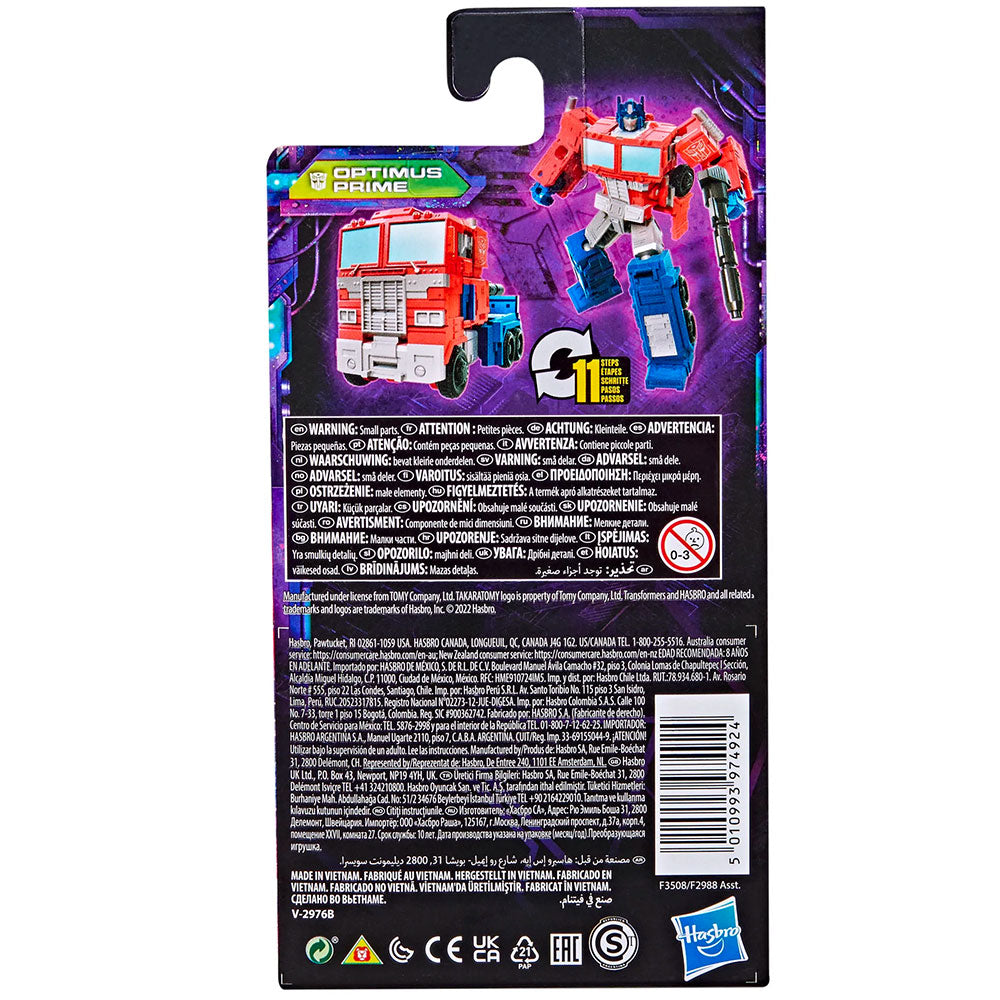 Buy Transformers Legacy G1 Optimus Prime Core Class Red Semi Truck Toy ...