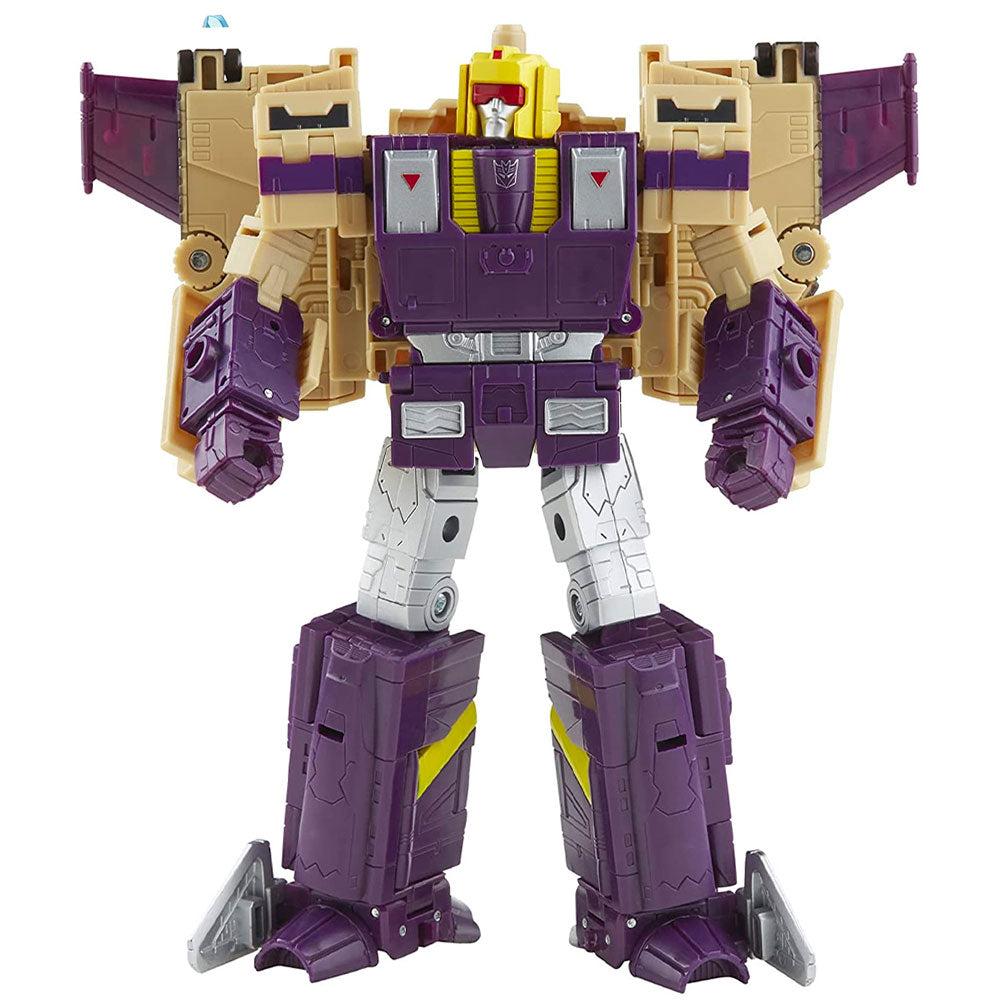 Transformers Legacy Blitzwing Leader class triple changing Toy ...