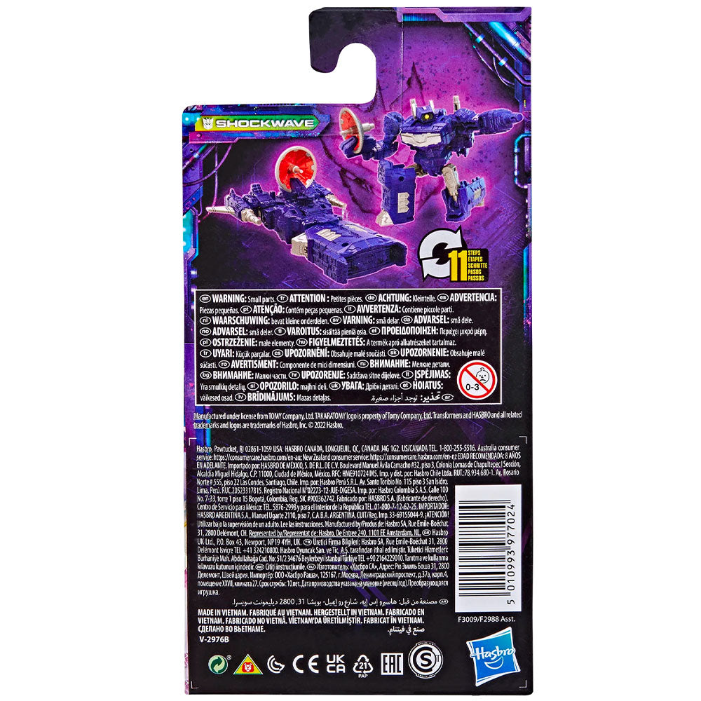 Transformers Legacy Shockwave Core Class Toy – Collecticon Toys