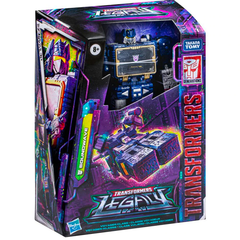 Transformers Legacy Siege Soundwave Voyager Decepticon Clean Redeco ...