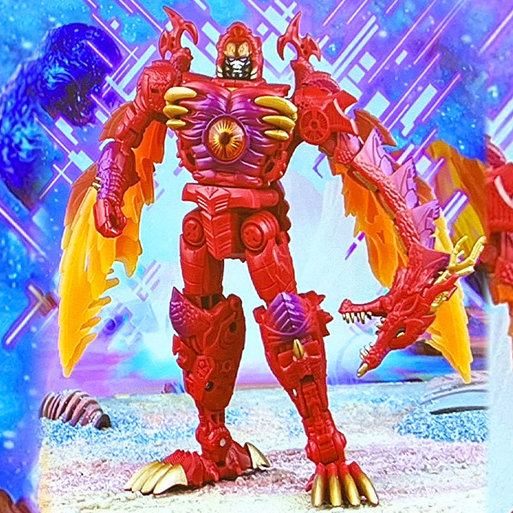 Transformers Legacy Transmetal II Megatron Beast Wars Dragon Leader ...