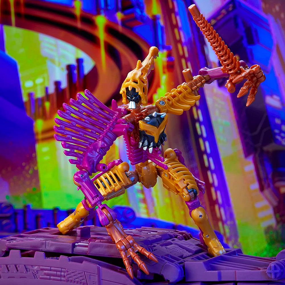 Transformers Legacy Wreck n' Rule Collection Fossilizer Spindle Toy ...