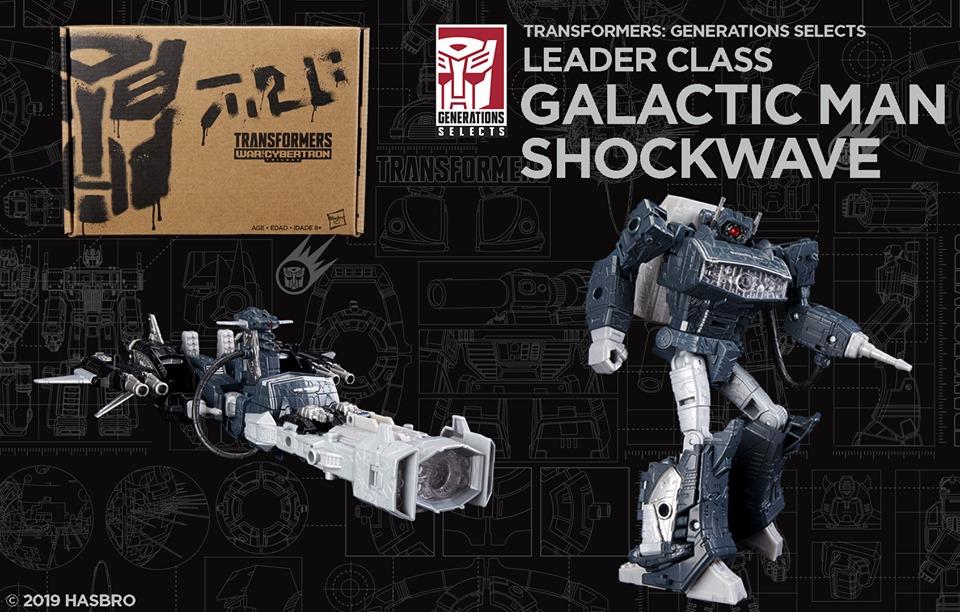Transformers Generations Selects Galactic Man Shockwave - Leader Toy ...