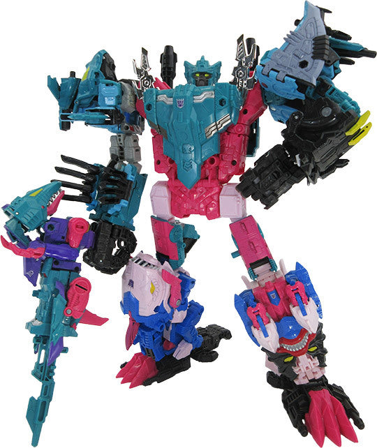 Transformers Generations Selects Piranacon Seacon Combiner Hasbro USA ...