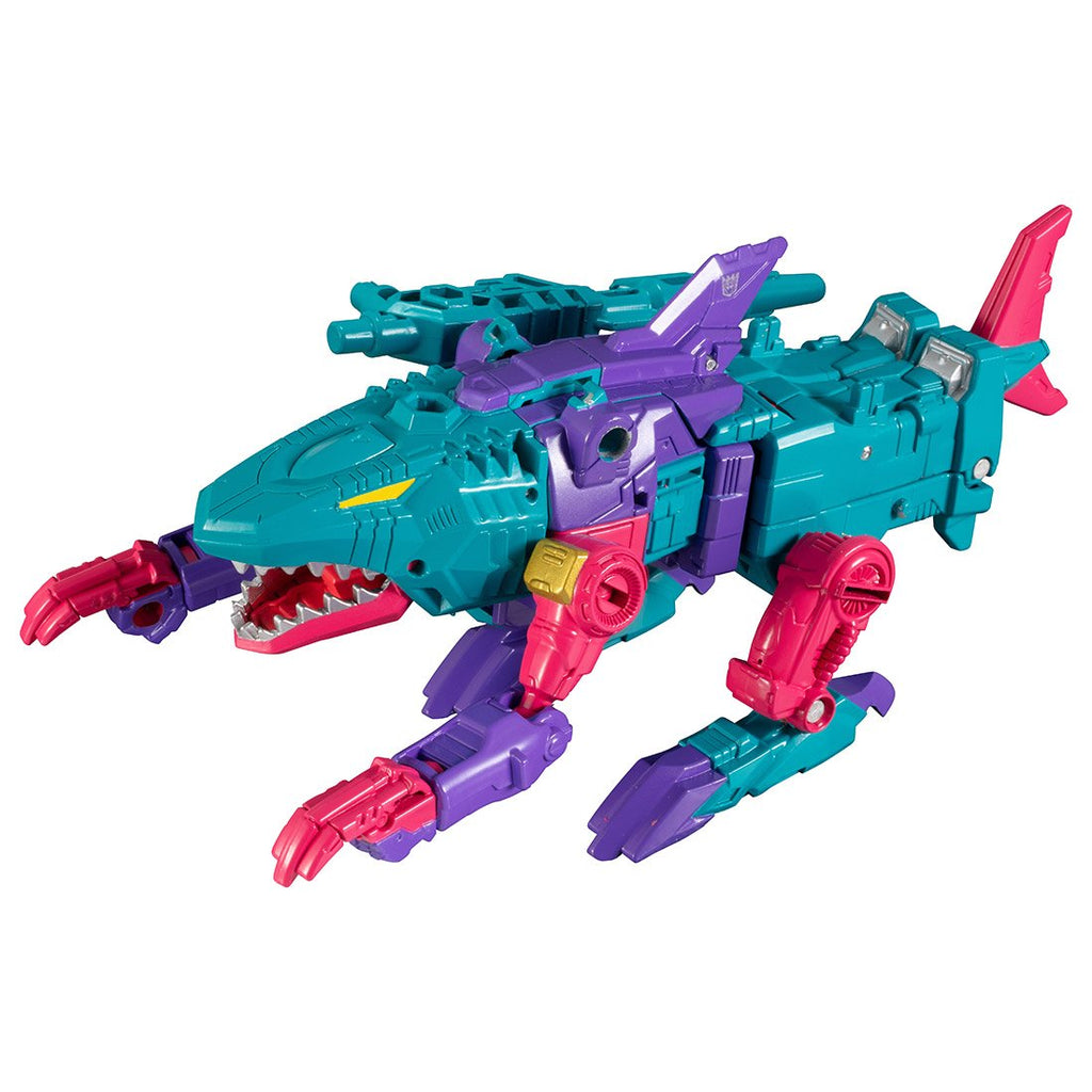Transformers Generations Selects Overbite - Deluxe Seacon Shark Toy ...
