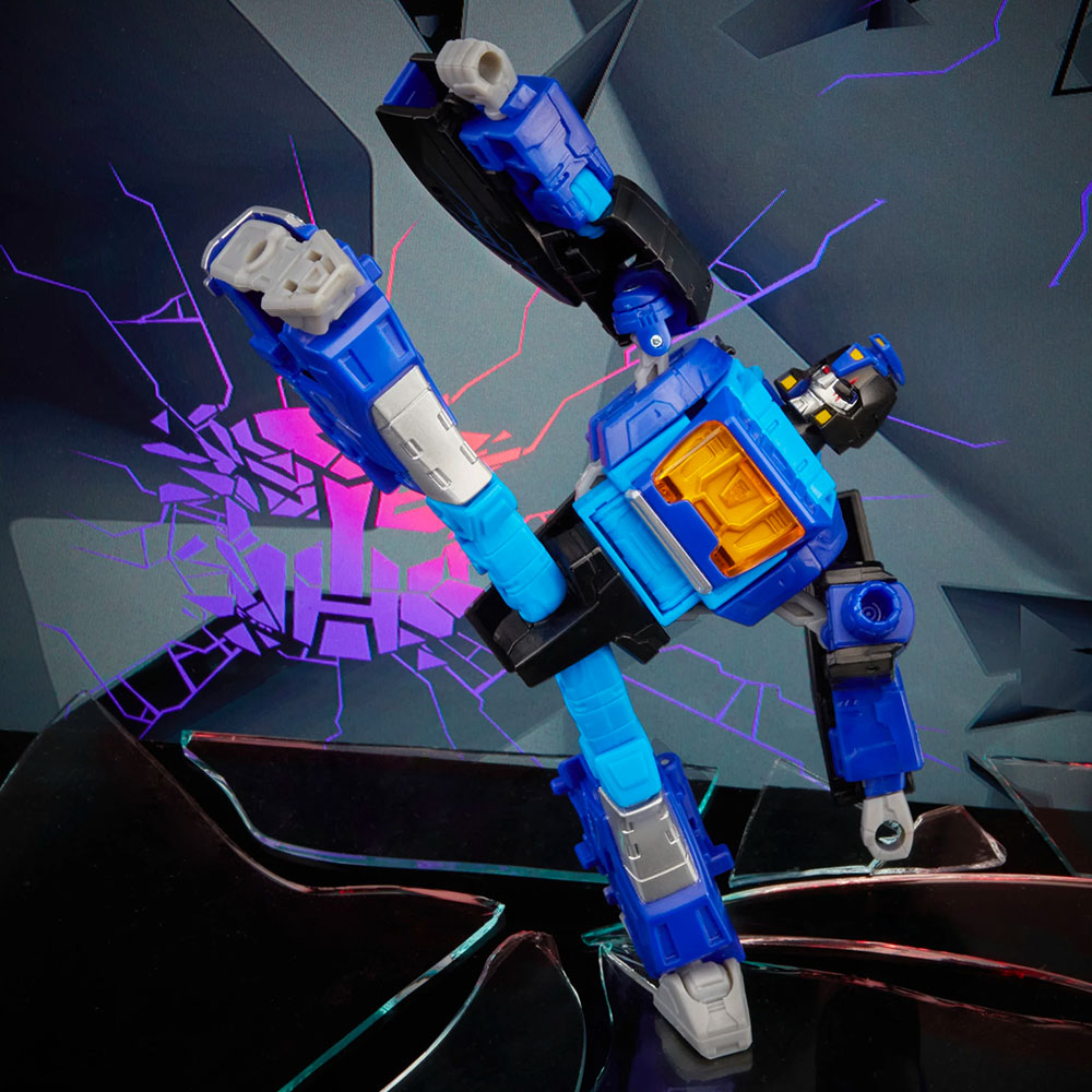 Transformers Generations Shattered Glass Blurr Deluxe Evil Autobot Toy ...