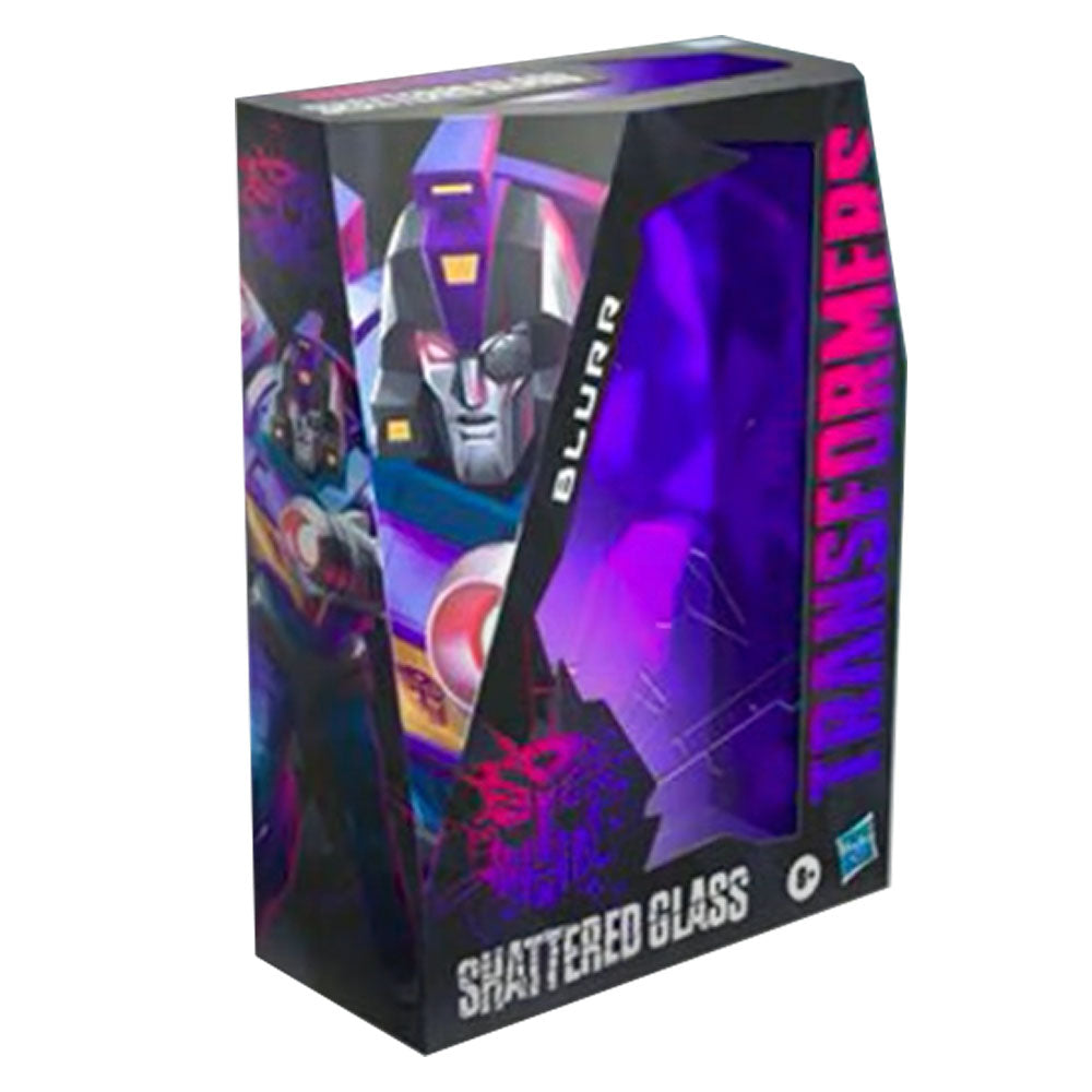 Transformers Generations Shattered Glass Blurr Deluxe Evil Autobot Toy ...