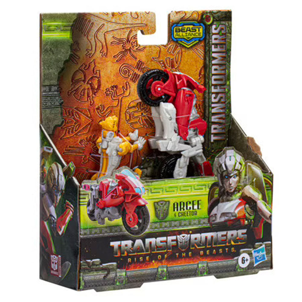 Buy Transformers Beast Alliance Arcee Cheetor Weaponizer 2-pack Toy ...