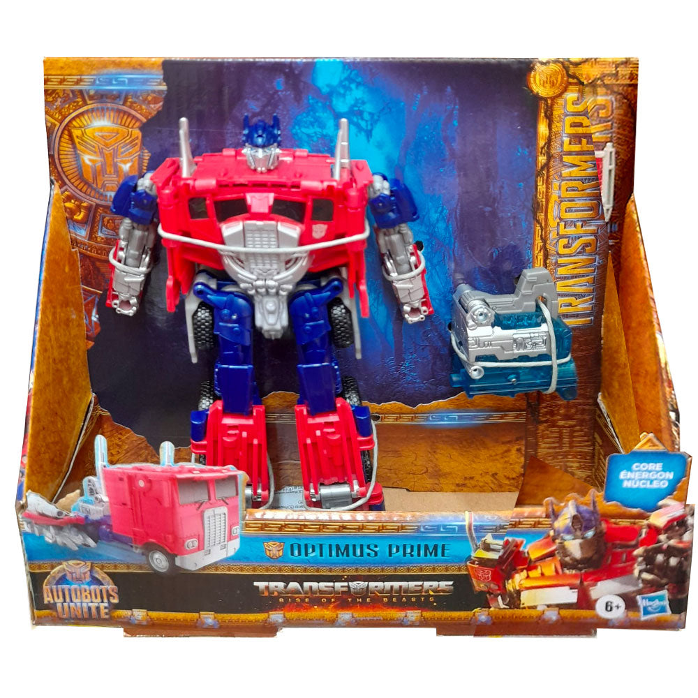 Transformers Rise of the Beasts Autobots Unite Optimus Prime Nitro Toy ...