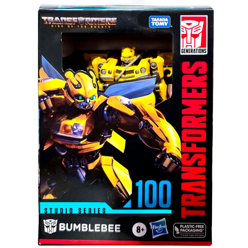 Buy Transformers Studio Series 100 Bumblebee Deluxe ROTB Movie Toy ...