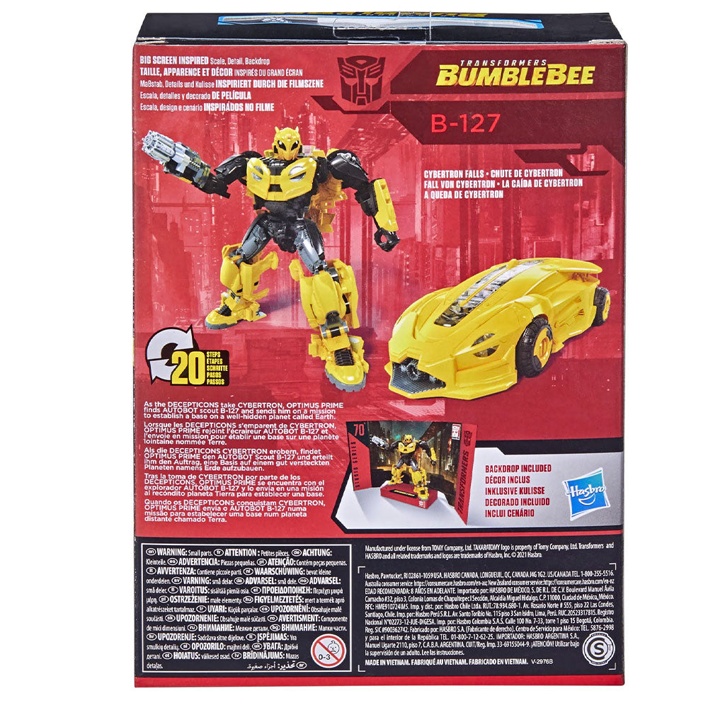 Transformers Studio Series 70 B-127 Bumblebee Deluxe Cybertronian Mode – Collecticon Toys