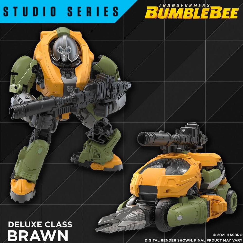 Transformers Studio Series 80 Brawn Deluxe Cybertronian Movie Toy ...