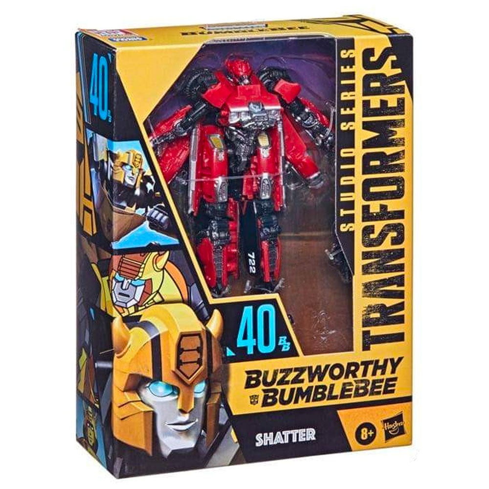 Transformers Studio Series Buzzworthy Bumblebee 40-BB Deluxe Shatter ...