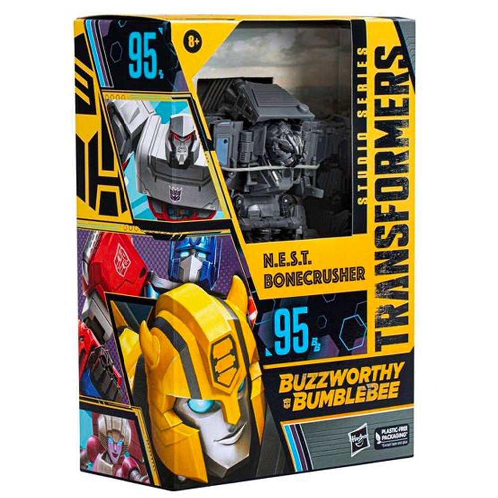 Transformers Studio Series 95-BB Buzzworthy N.E.S.T. Bonecrusher Toy ...