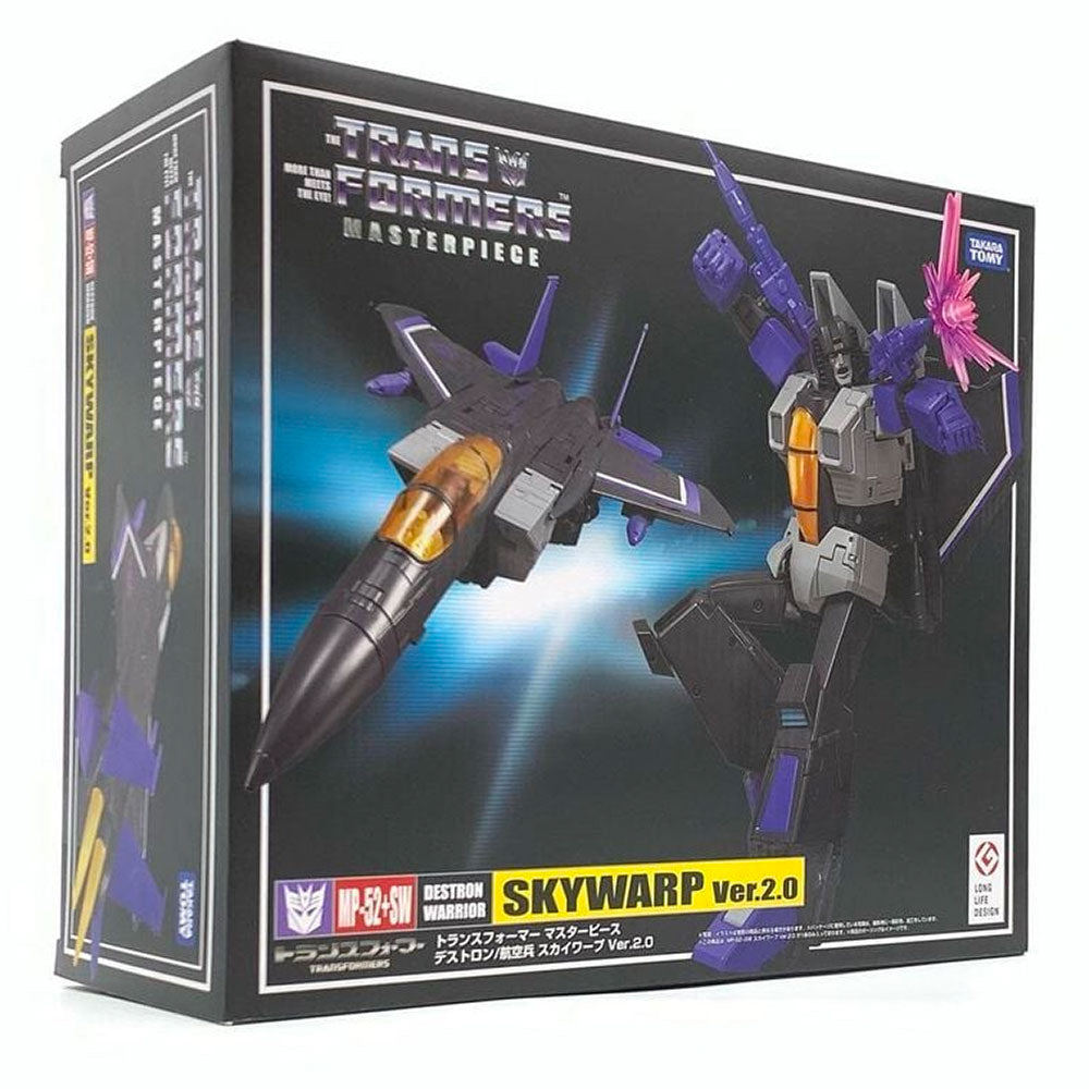 Transformers Masterpiece MP-52+SW Skywarp Black Purple Japan Jet Toy ...