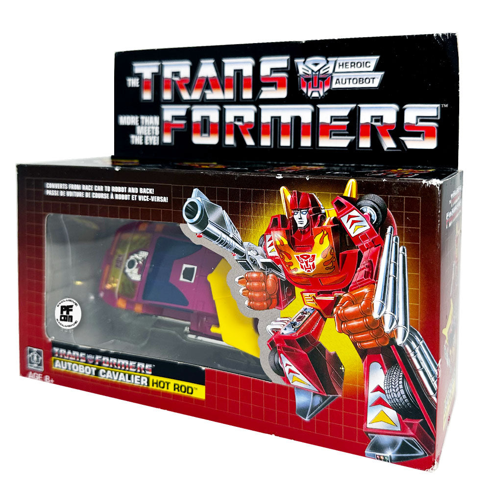 Transformers Pink Prototype G1 Hot Rod Custom Part-swap Reissue Toy ...