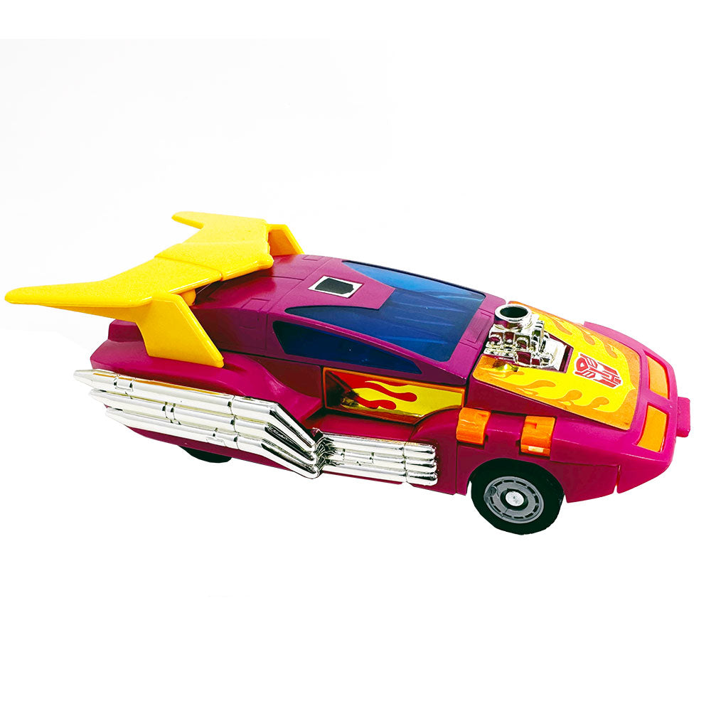Transformers Pink Prototype G1 Hot Rod Custom Part-swap Reissue Toy ...