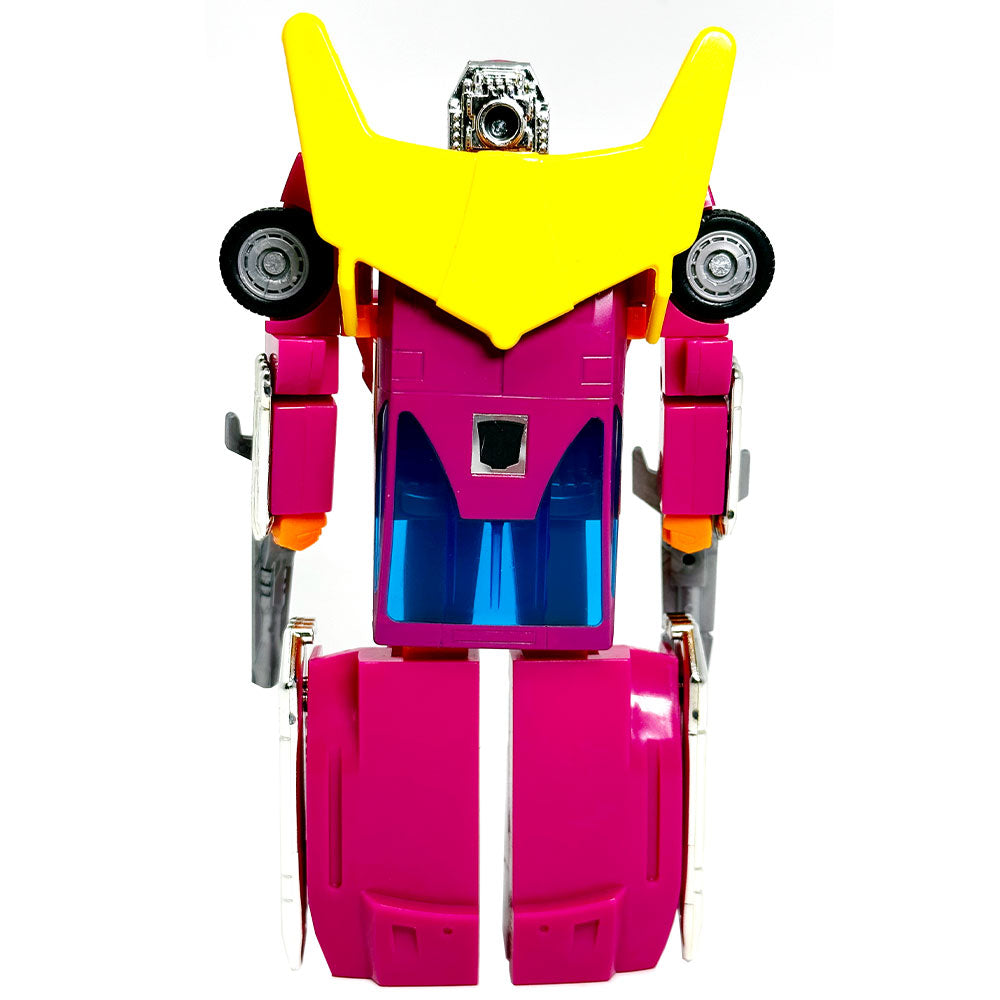 Transformers Pink Prototype G1 Hot Rod Custom Part-swap Reissue Toy ...