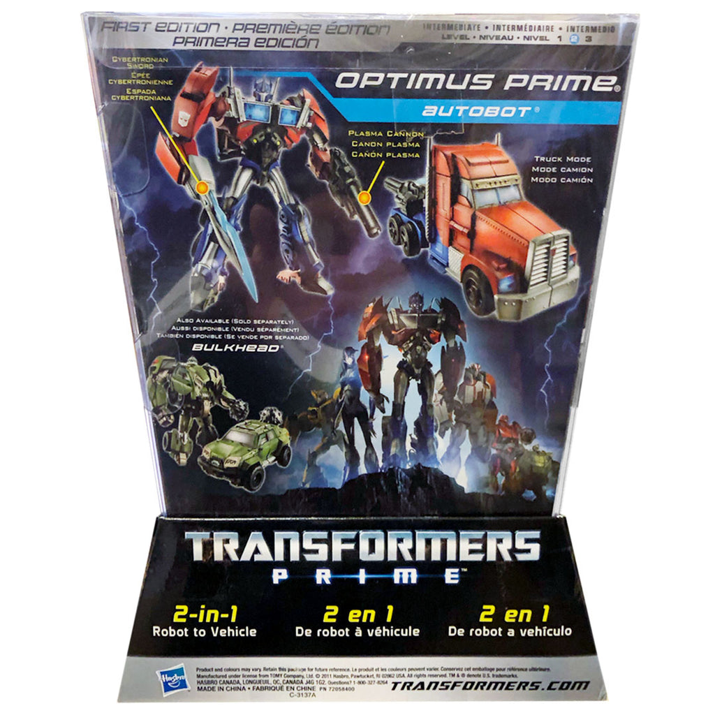 Transformers Prime First Edition 1 Optimus Voyager Multilingual Canada ...
