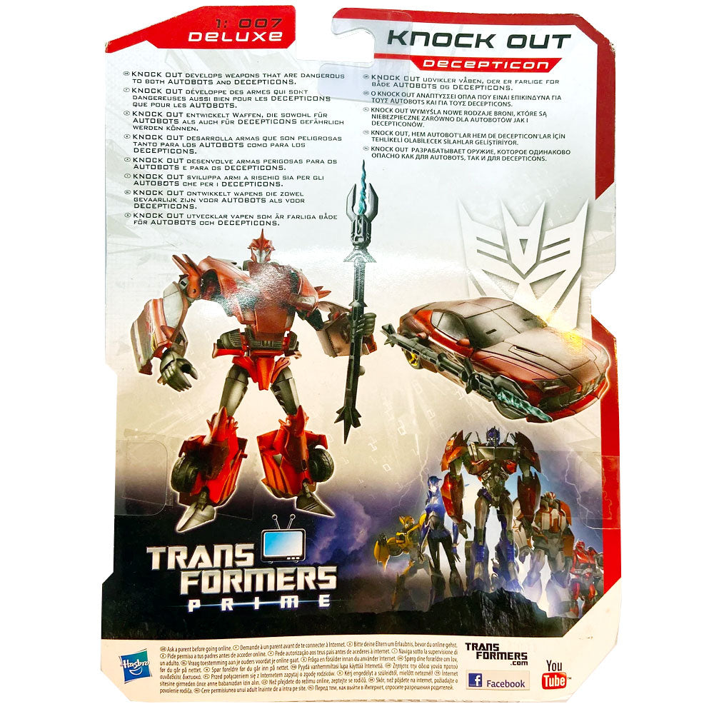 Buy Transformers Prime Robots In Disguise 007 Knock Out UK Variant Toy ...