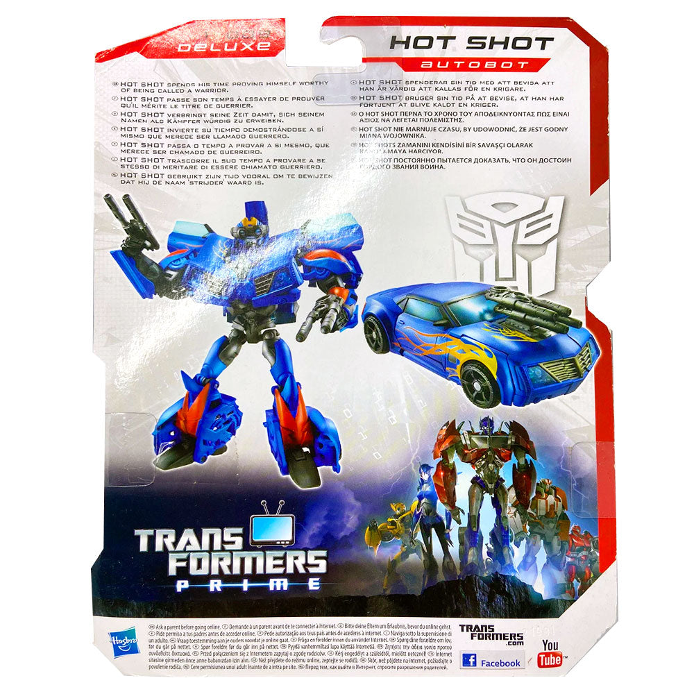 Transformers Prime Robots In Disguise 009 Hot Shot Deluxe UK Variant ...