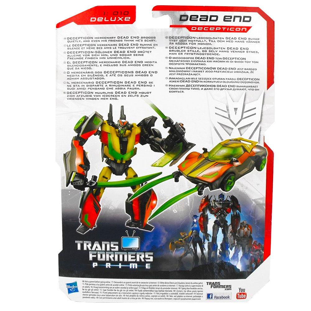 Transformers Prime Robots In Disguise 010 Dead End Deluxe UK Variant ...