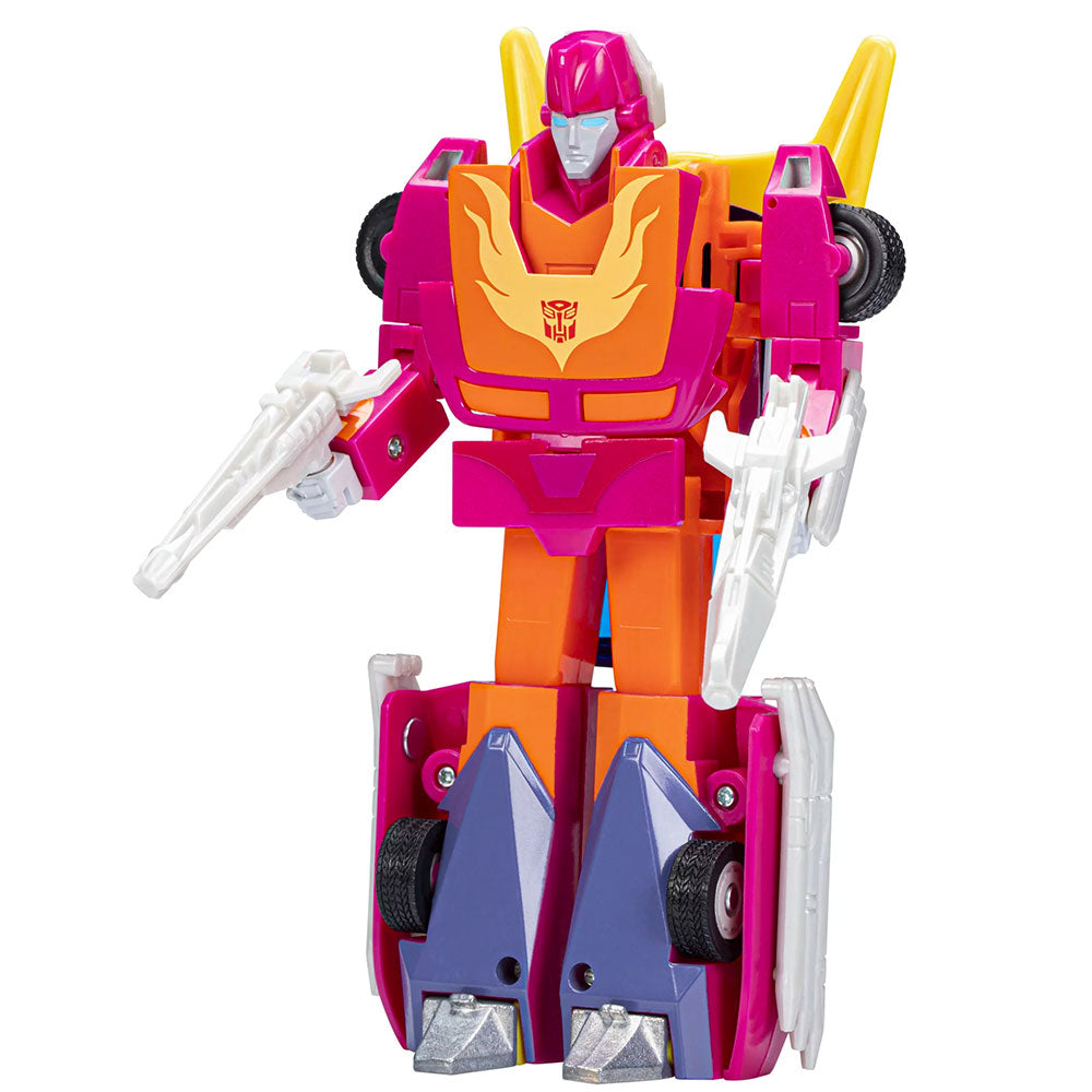Transformers Retro TF:TM G1 Hot Rod Pink reissue Walmart Exclusive Toy ...