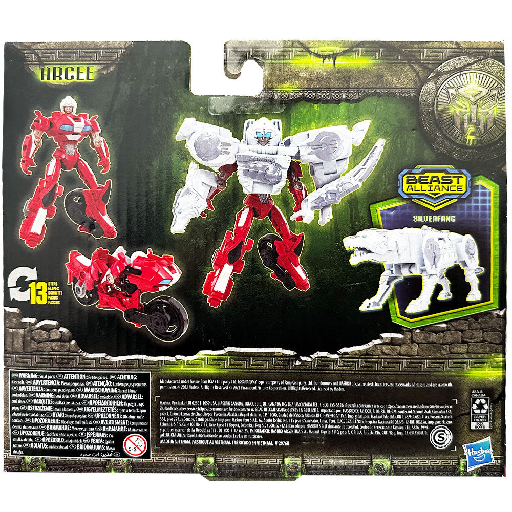 Transformers Rise of the Beast Alliance Arcee Silverfang Combiner ROTB ...