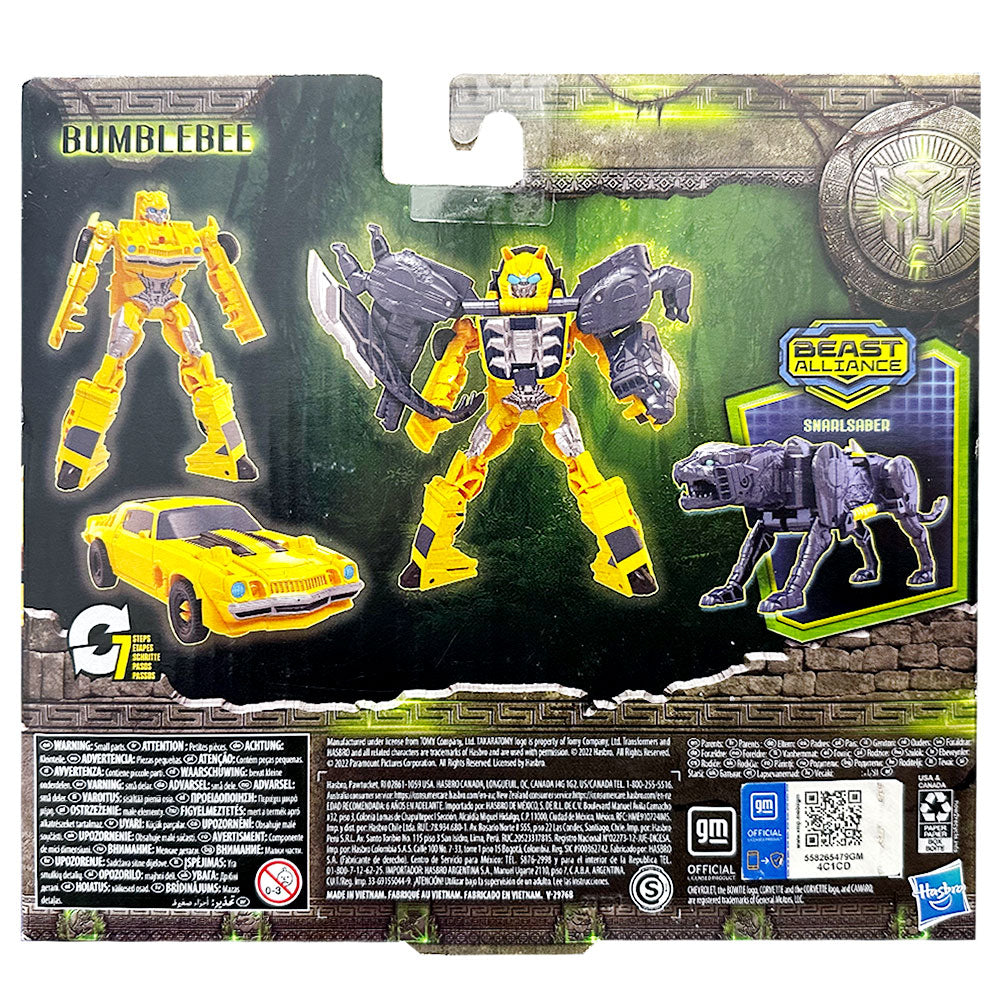 Transformers Rise of the Beast Alliance Bumblebee Snarlsaber Combiner ...