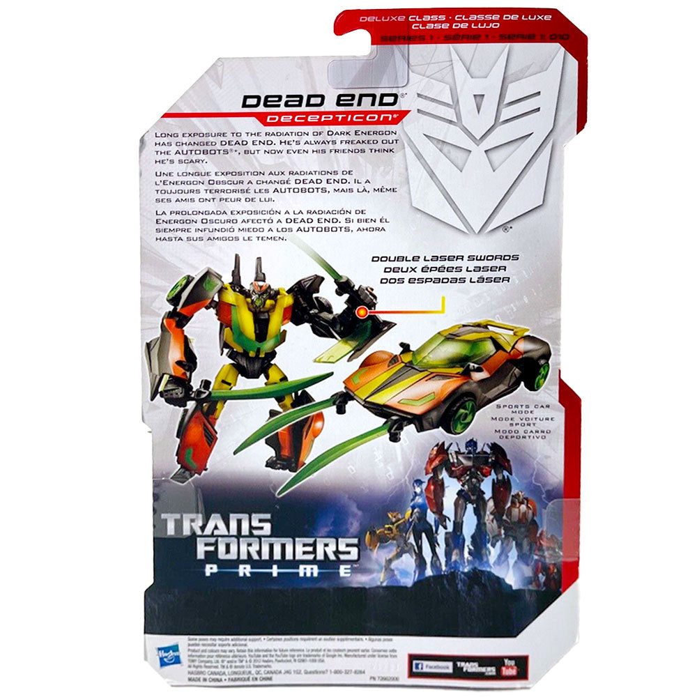 Transformers Prime Robots In Disguise 010 Dead End Deluxe Multilingual ...